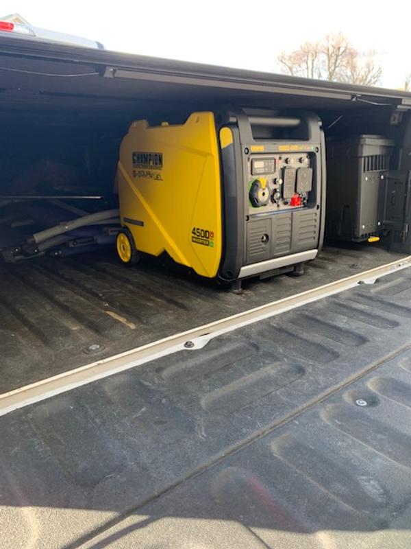 Champion Power Equipment 4500W Electric Start Dual Fuel Portable ...