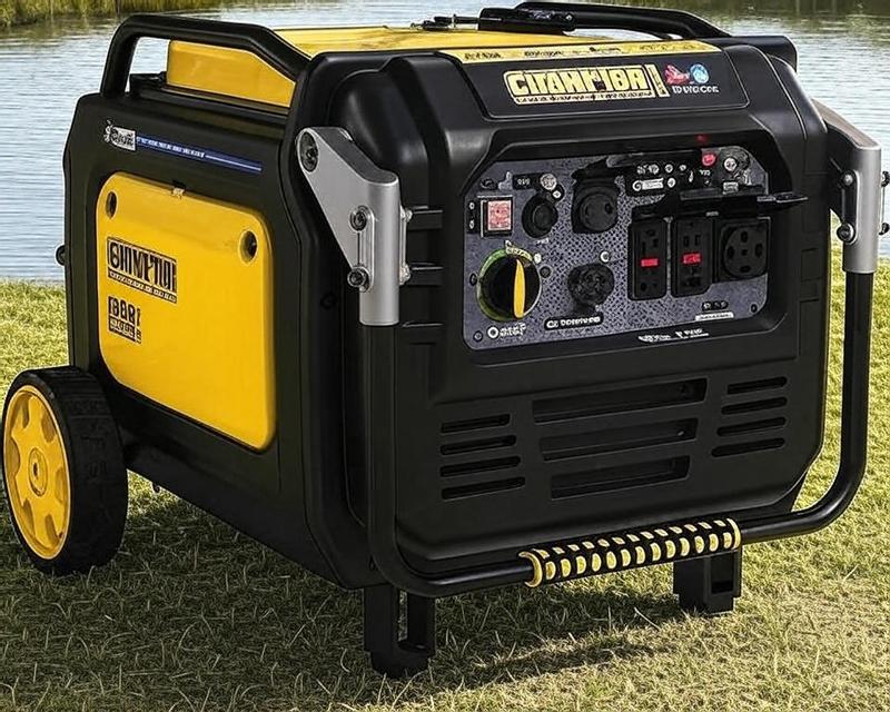 Champion Power Equipment CO Shield Electric Start Quiet Technology 8500 ...