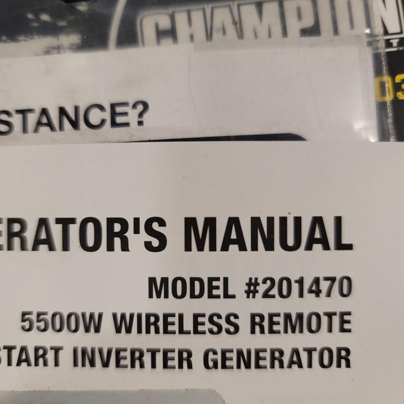 Champion Power Equipment CO Shield Wireless Remote Start RV Ready Quiet ...