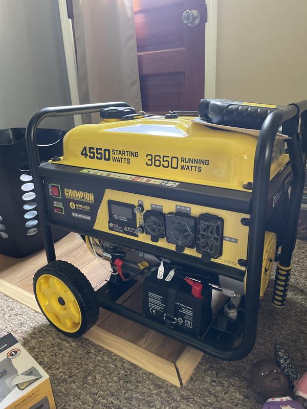 Champion Power Equipment CO Shield Wireless Remote Start RV Ready 4550 ...