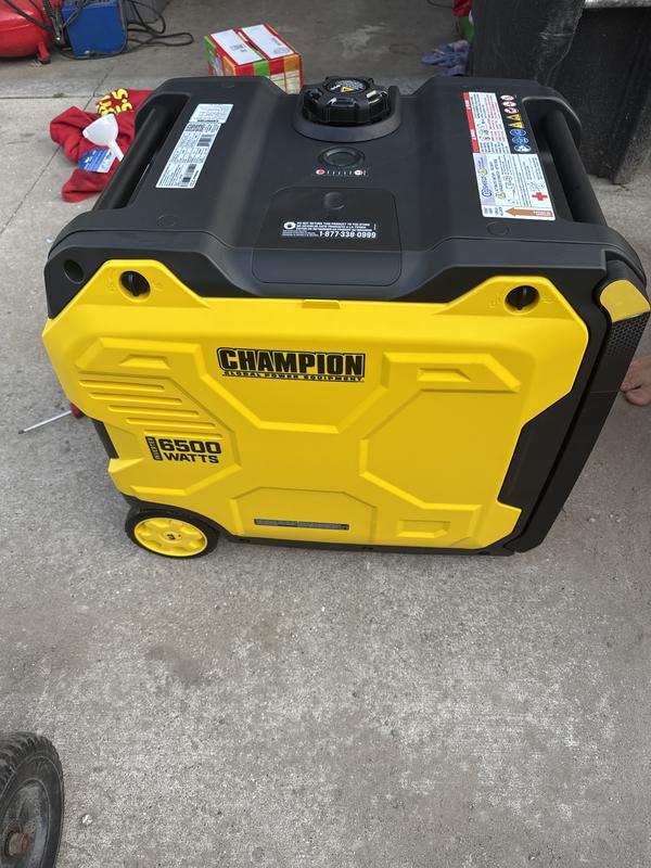 Champion Power Equipment CO Shield RV Ready Quiet Technology 6500-Watt ...