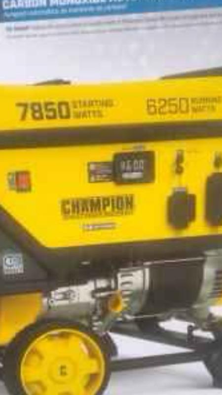Champion Power Equipment 7850-Watt Portable Generator with CO Shield at ...