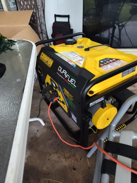 Champion Power Equipment 1500-Watt Portable Generator with CO Shield at ...