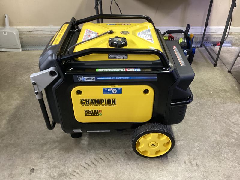 Champion Power Equipment 8,500/7,000-Watt Dual-Fuel Inverter Generator ...