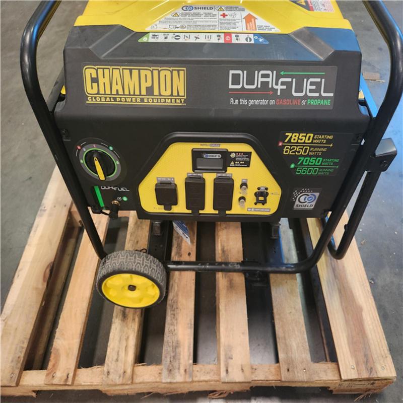 Champion Power Equipment 7850-Watt Portable Generator with CO Shield at ...