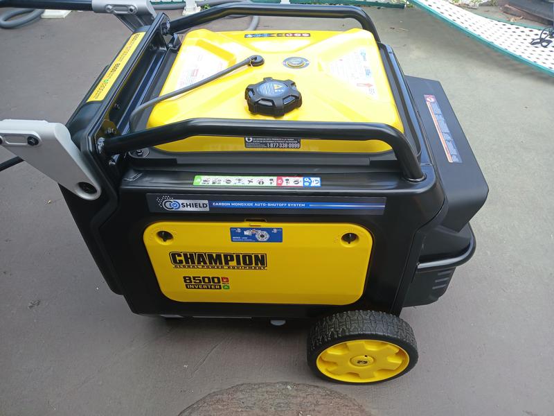Champion Power Equipment CO Shield Electric Start Quiet Technology 8500 ...