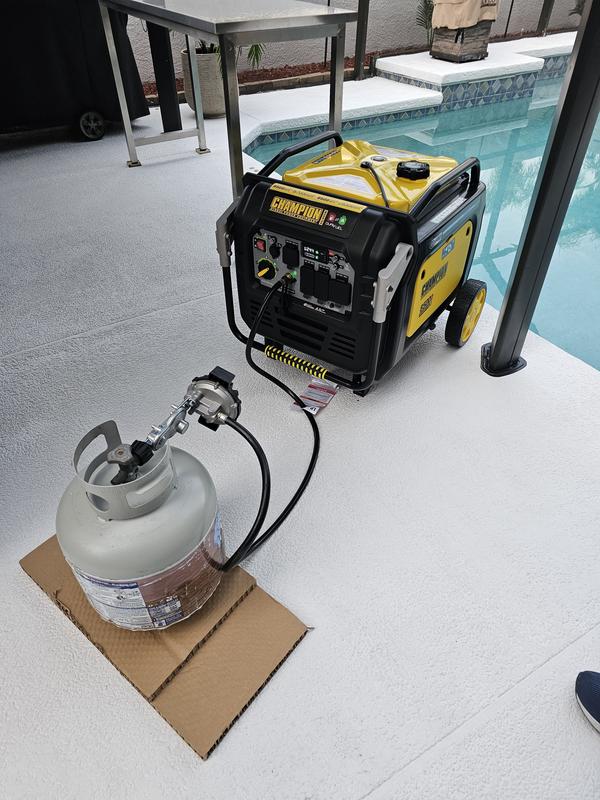 Champion Power Equipment CO Shield Electric Start Quiet Technology 8500 ...