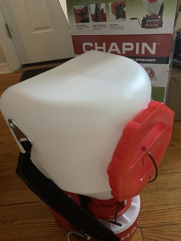 Chapin 8700A: Chest Mounted Turf Spreader with Padded Strap & Spread ...