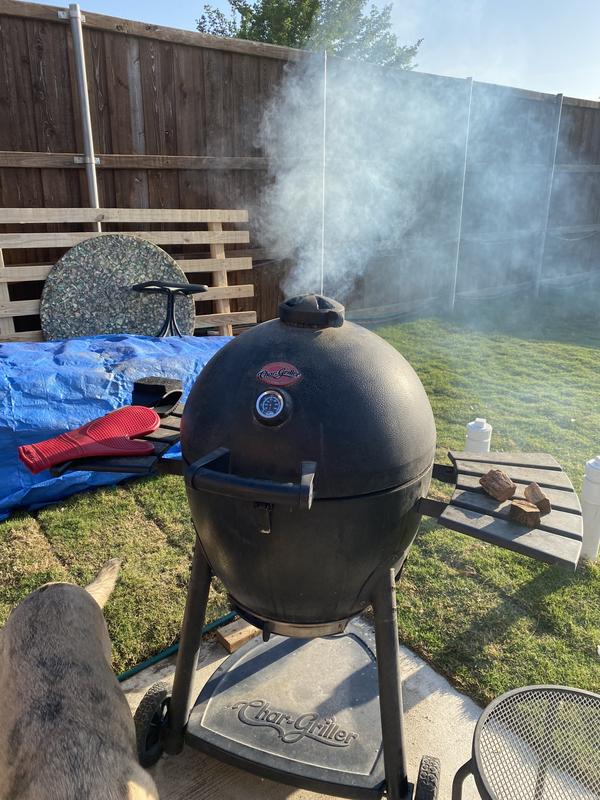 Shop Char-Griller Akorn Grill Starter Bundle with Kamado Joe Lump ...