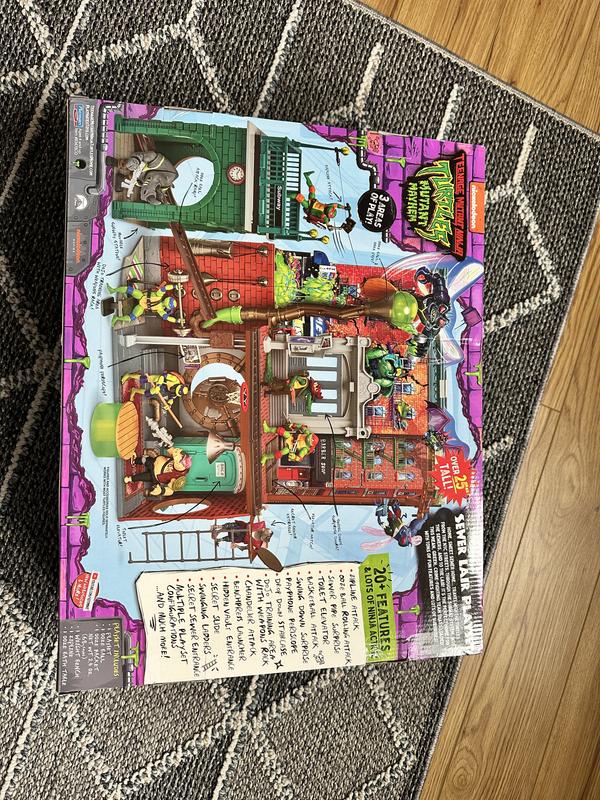 TEENAGE MUTANT NINJA TURTLES Movie Sewer Lair Play Set - Macy's