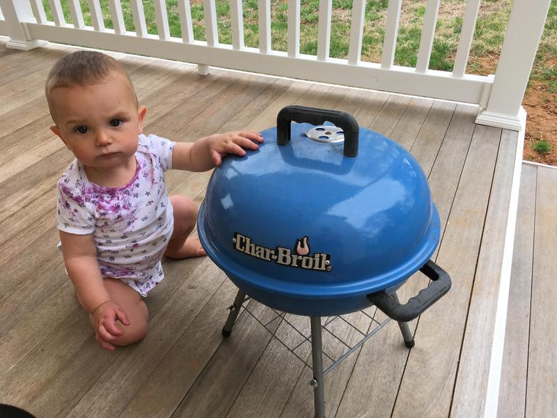Char-Broil 14.2-in W Black Kettle Charcoal Grill 13301719 at Lowes.com
