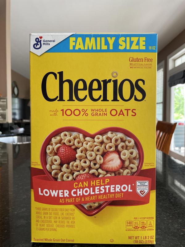 Logo Cheerios Cereal Box