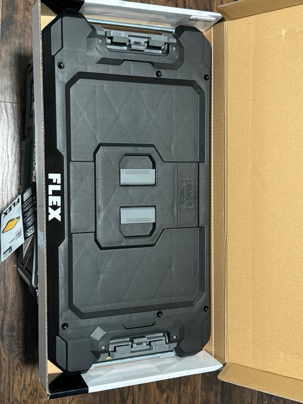 FLEX STACK PACK Polypropylene Shelf Stackpack Shelf, 2 Folding Brackets, Fasteners FS1502 at ...