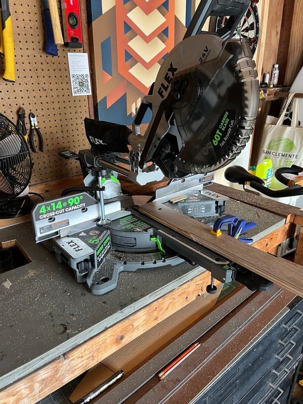 Milwaukee Miter Saw FLEX 24V Cordless Miter Saw - 12" Dual Bevel ...