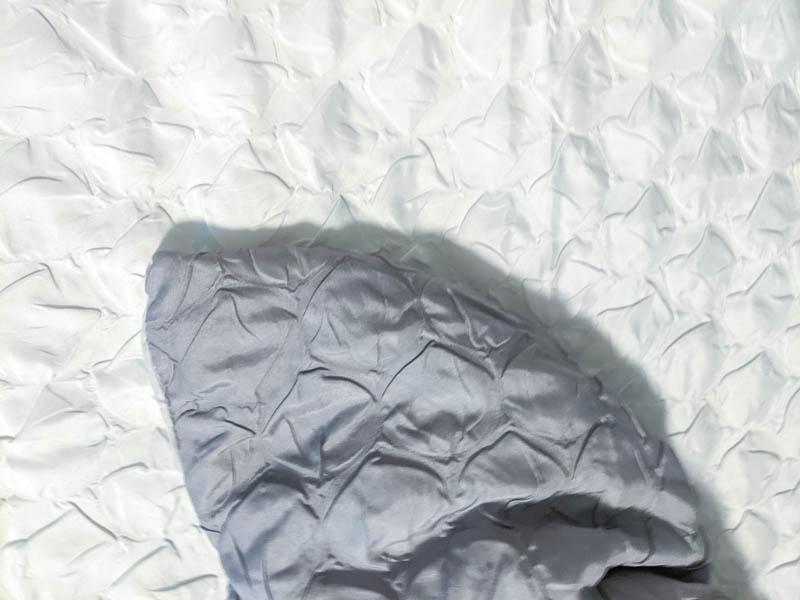 Microsculpt Ombre Honeycomb 3-Piece Grey Full/Queen Duvet Cover Set ...