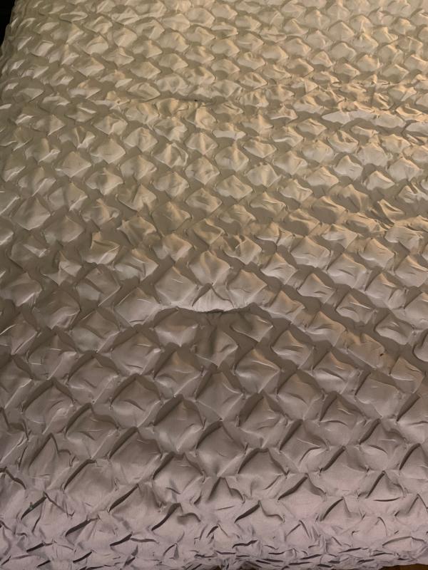 Microsculpt Ombre Honeycomb 3-Piece Grey King Comforter Set 2A8646C4GY ...