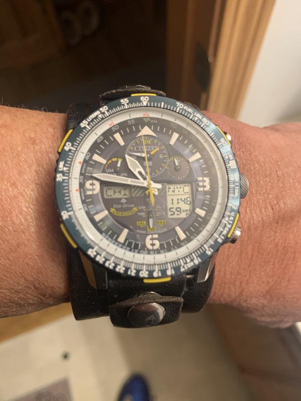 Citizen Eco-Drive Promaster Blue Angels Skyhawk A-T Chronograph, 45mm ...