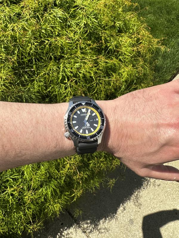 Citizen Men's Automatic Promaster Black Strap Watch 45mm - Macy's