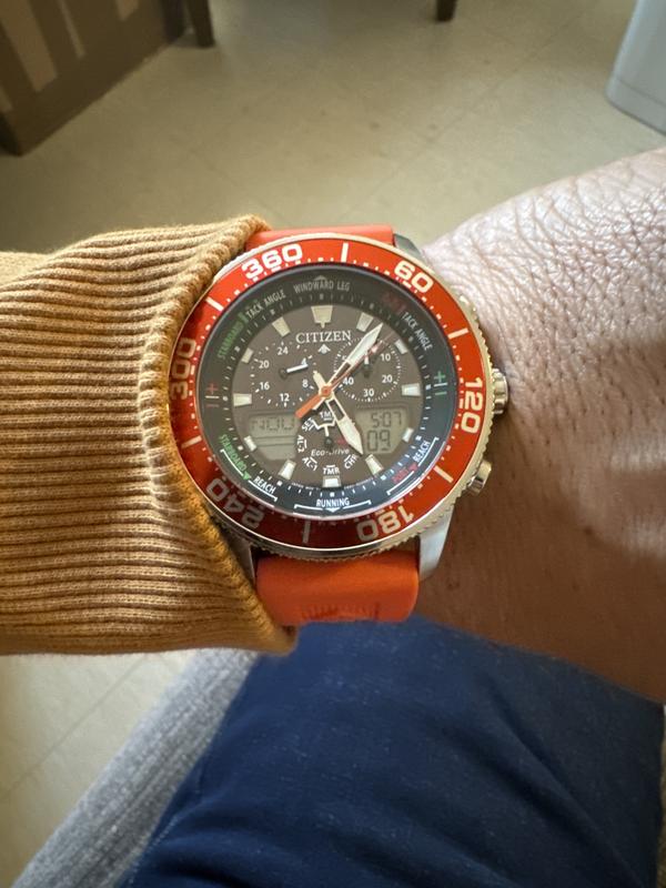 Citizen Eco-Drive Men's Promaster Sailhawk Analog-Digital Blue ...