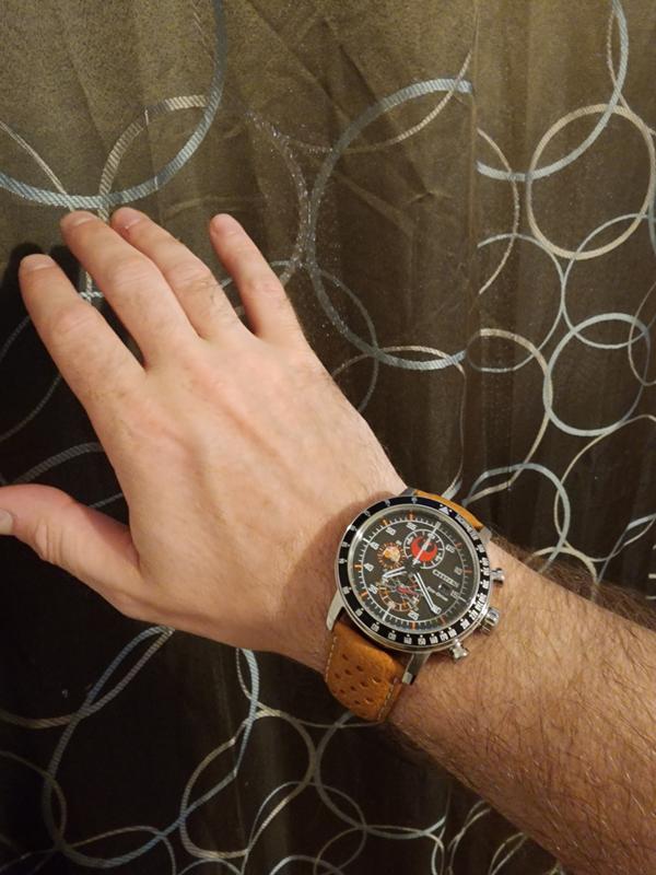 Citizen Eco-Drive Men's Chronograph Star Wars Rebel Pilot Orange ...