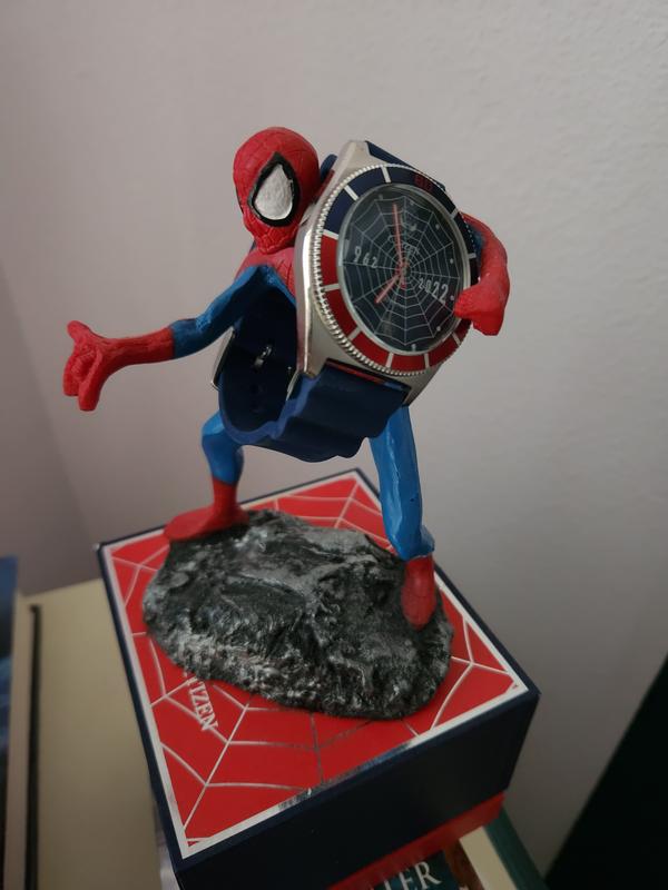 Citizen Eco-Drive Men's Marvel Spider-Man 60th Anniversary Blue Rubber ...