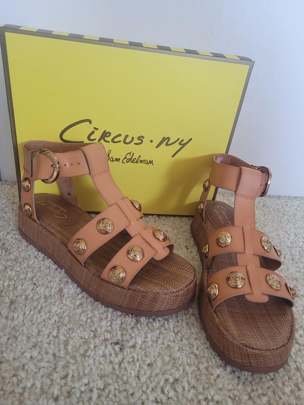 Circus NY by Sam Edelman Women's Katy Stud Platform Fisherman Sandals ...
