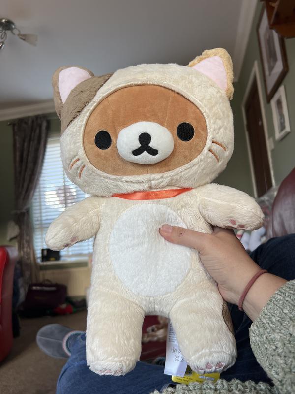 Rilakkuma Tan Cat Soft Toy Claire s