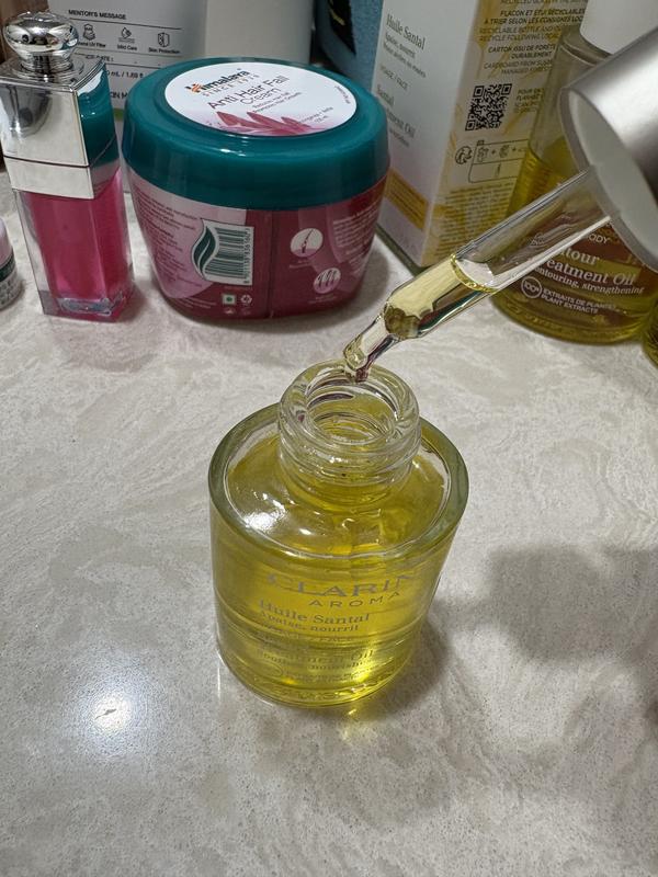 Clarins Santal Soothing & Hydrating Face Treatment Oil - Macy's