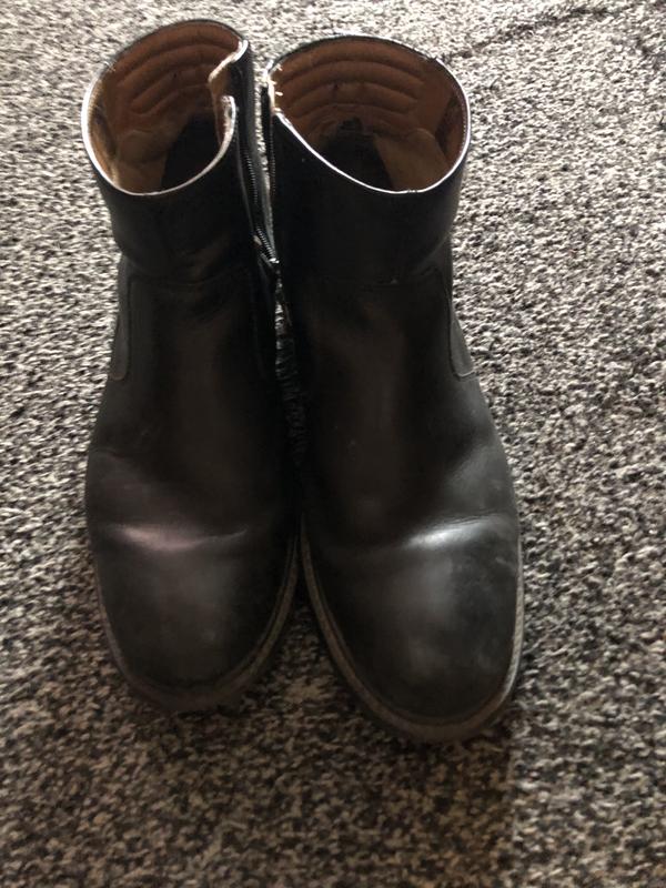 Clarks Men's Whiddon Leather Zip Boot - Macy's