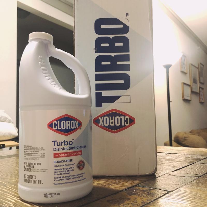 Clorox Turbo 64-fl oz Disinfectant Liquid All-Purpose Cleaner at Lowes.com