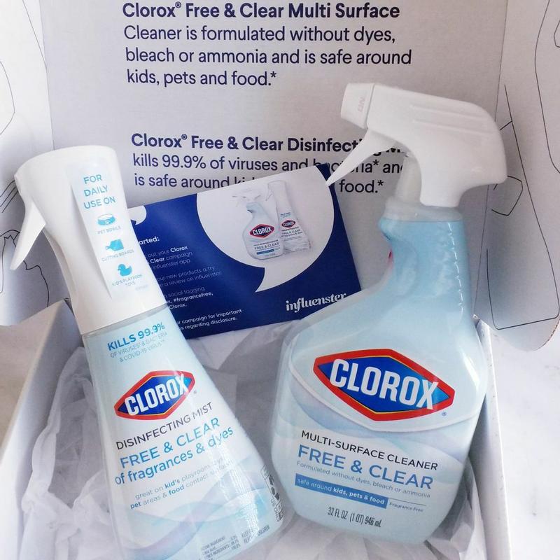 Clorox Free and Clear 14-fl oz Fragrance Free Disinfectant Liquid All ...