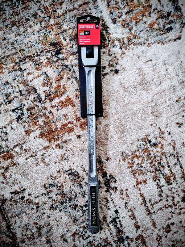 CRAFTSMAN 1/2-in Drive 15-in Breaker Bar CMMT44201 at Lowes.com