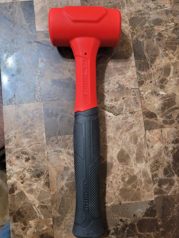 CRAFTSMAN 28-oz Smooth Face Polyurethane Head Rubber Soft-faced Dead ...