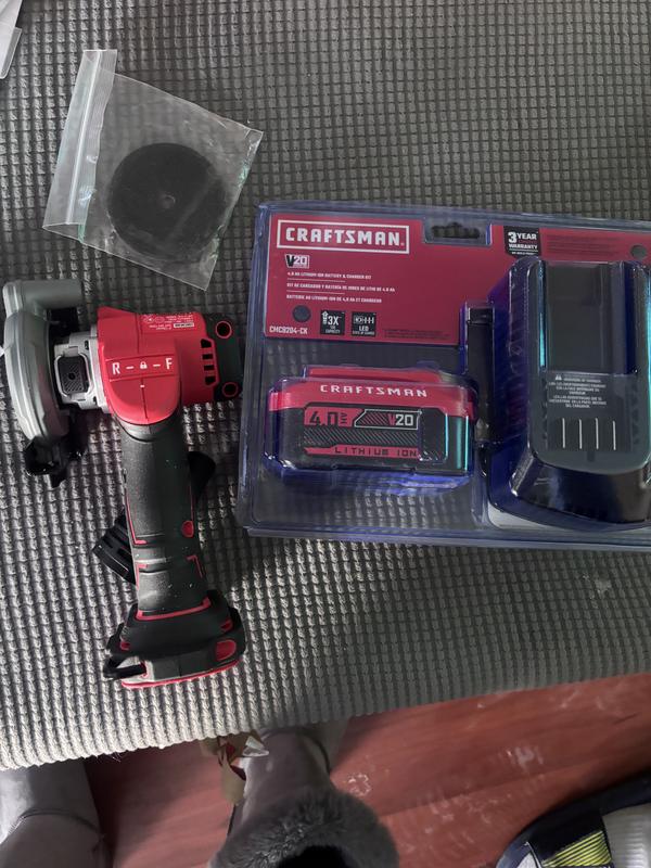 CRAFTSMAN V20 RP 3-in 20-volt Max Trigger Switch Brushless Cordless Cut ...