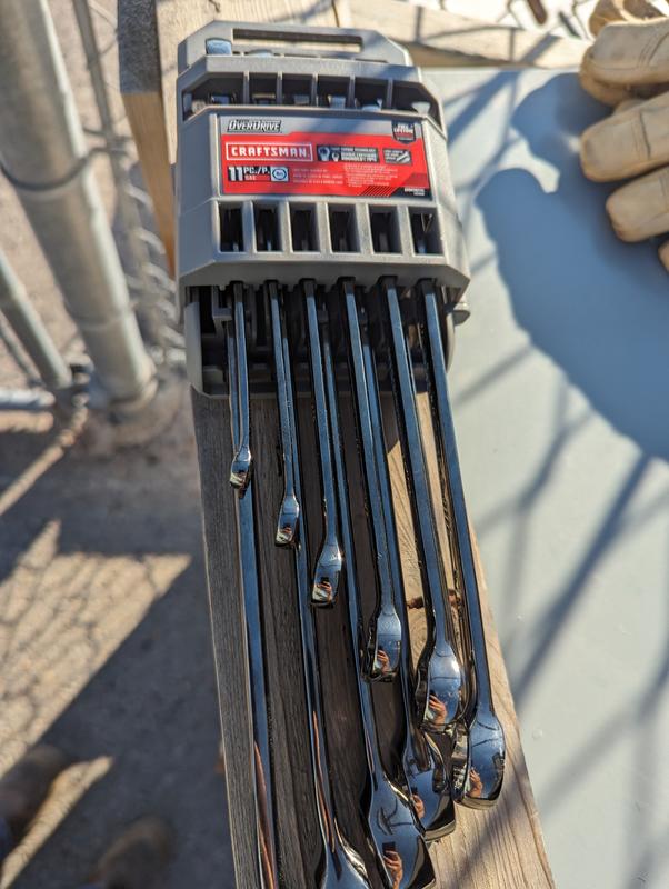 CRAFTSMAN OVERDRIVE 11-Piece Set 6-point Standard (Sae) Standard ...