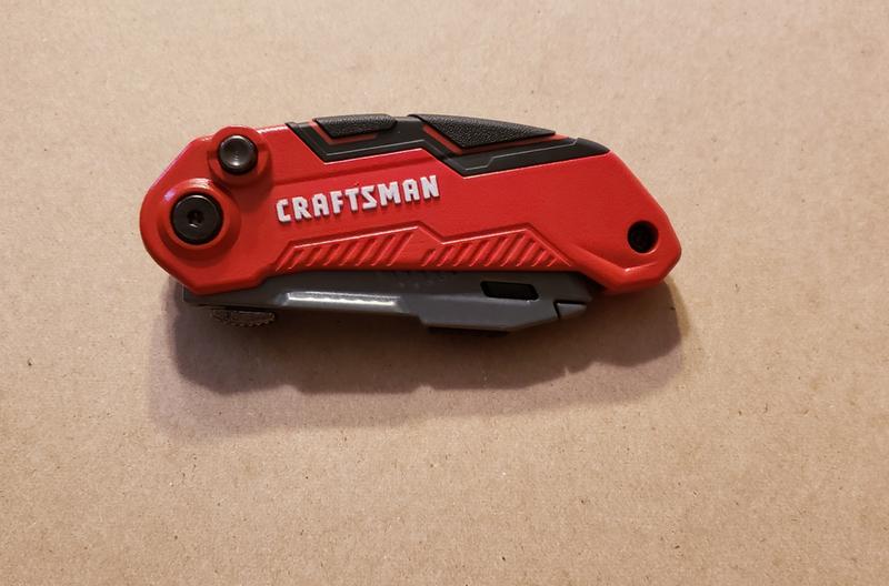 CRAFTSMAN 3/4-in 1 -Blade Folding Retractable Utility Knife in the ...