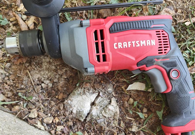 CRAFTSMAN 1/2-in 7-Amp Variable Hammer Drill (Charger Not Included ...