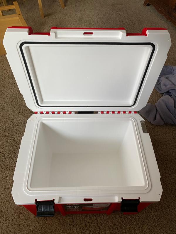 CRAFTSMAN VERSASTACK Red-Quart Wheeled Insulated Chest Cooler CMST17824 ...