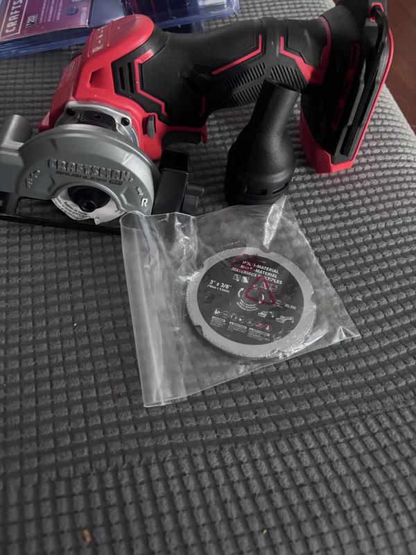 CRAFTSMAN V20 RP 3-in 20-volt Max Trigger Switch Brushless Cordless Cut ...