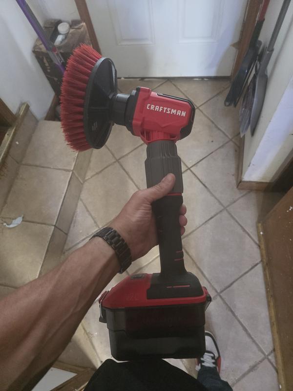 CRAFTSMAN V20 Power Scrubber with Extension Handle CMCPS520D1 at Lowes.com