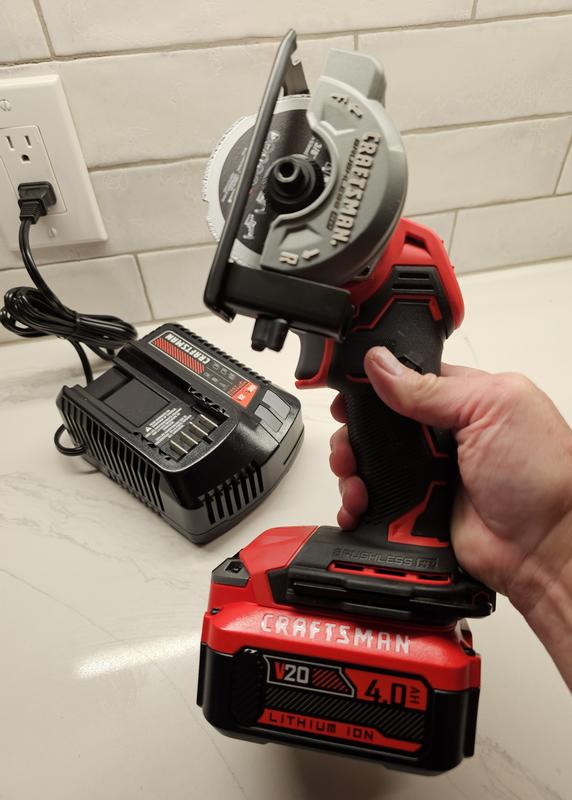 CRAFTSMAN V20 RP 3-in 20-volt Max Trigger Switch Brushless Cordless Cut ...