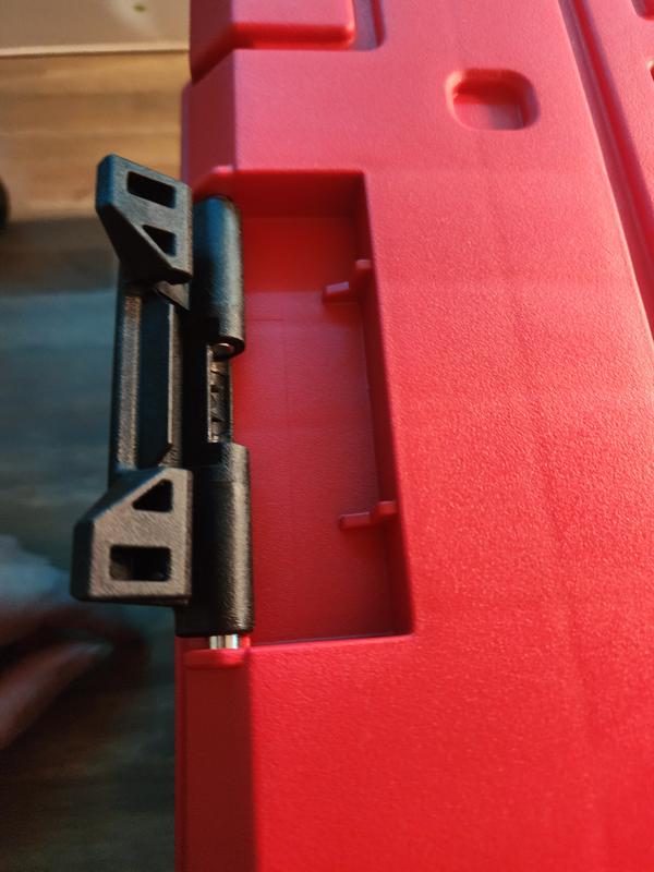 Shop CRAFTSMAN VERSASTACK System 17-in Red Plastic Lockable Tool Box ...