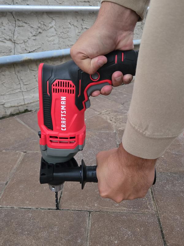 CRAFTSMAN 1/2-in 7-Amp Variable Hammer Drill (Charger Not Included ...