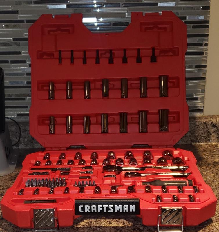 Craftsman 105 piece tool set gunmetal store