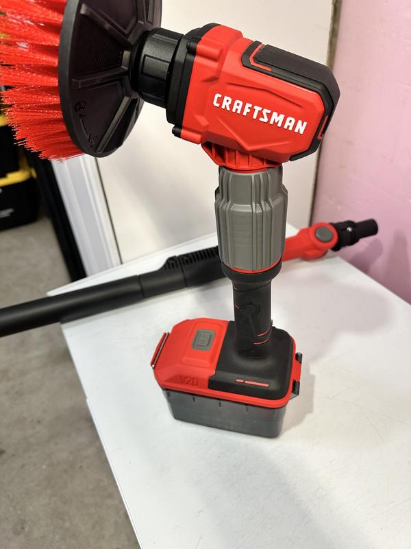 CRAFTSMAN V20 Power Scrubber with Extension Handle CMCPS520D1 at Lowes.com