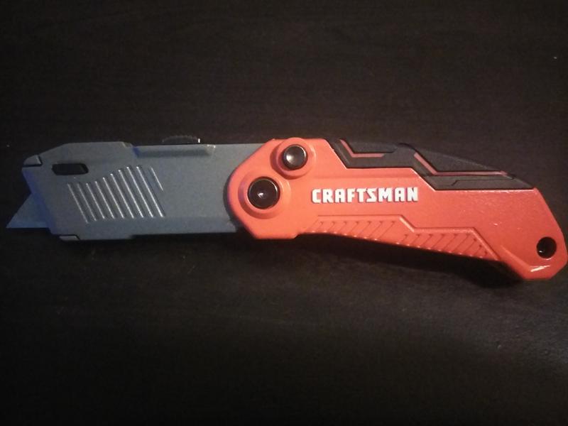 CRAFTSMAN 3/4-in 1 -Blade Folding Retractable Utility Knife in the ...