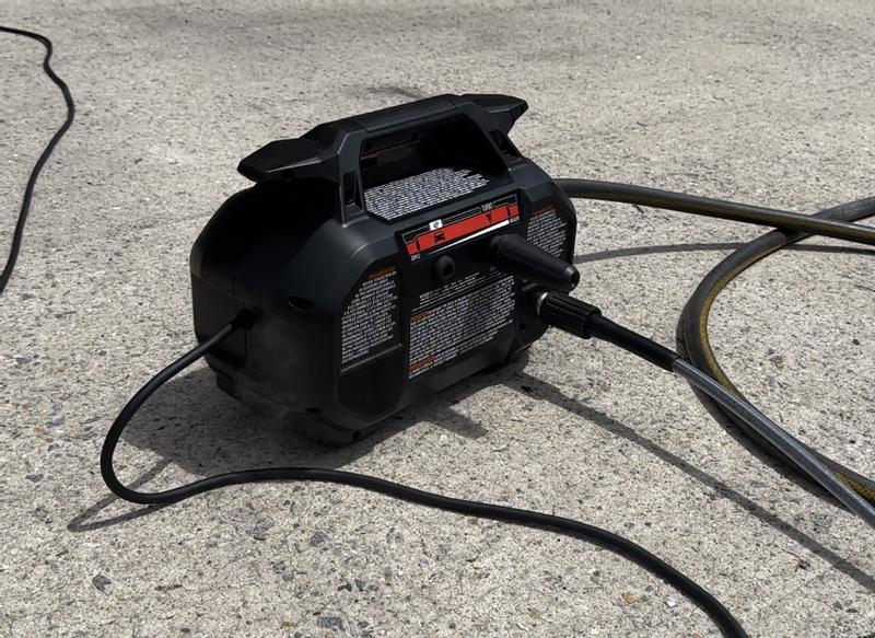 CRAFTSMAN 1700 PSI 1.2-GPM Cold Water Electric Pressure Washer with 3 ...
