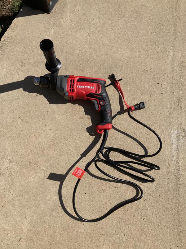 CRAFTSMAN 1/2-in 7-Amp Variable Hammer Drill (Charger Not Included ...