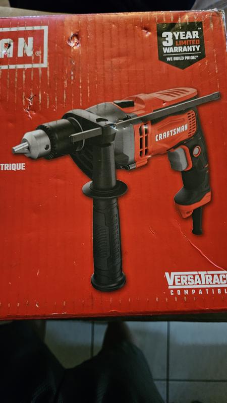 CRAFTSMAN 1/2-in 7-Amp Variable Hammer Drill (Charger Not Included ...