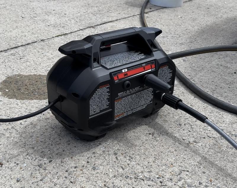 CRAFTSMAN 1700 PSI 1.2-GPM Cold Water Electric Pressure Washer with 3 ...